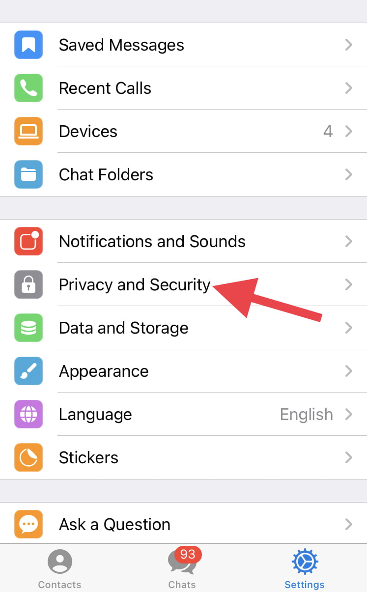 Telegram ကို ပိုမိုလုံခြုံစိတ်ချရအောင် Privacy Setting ပြောင်းဖို့ – သိပ္ပံ